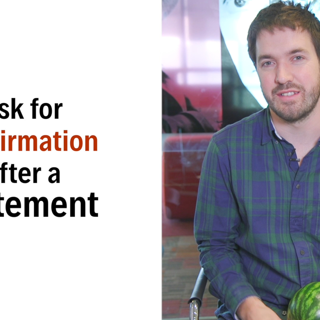 ALTV ช่อง 4 - How to use tag questions