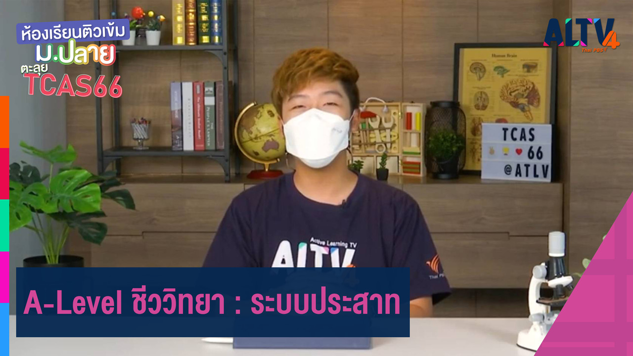 ALTV ช่อง 4 - A-Level ชีววิทยา : ระบบประสาท